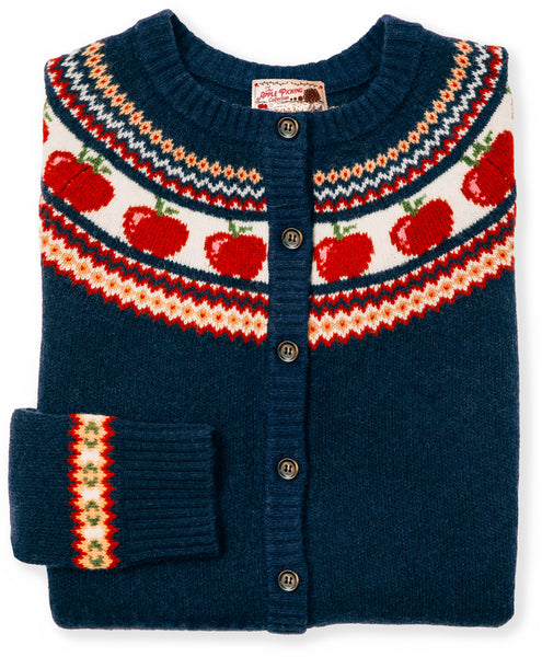 KJP Women's Apple Grove Fair Isle Cardigan Sweater – Kiel James Patrick