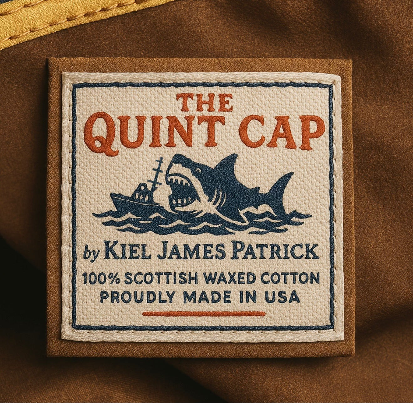 KJP The Quint Hat in Waxed Cotton Canvas – Kiel James Patrick