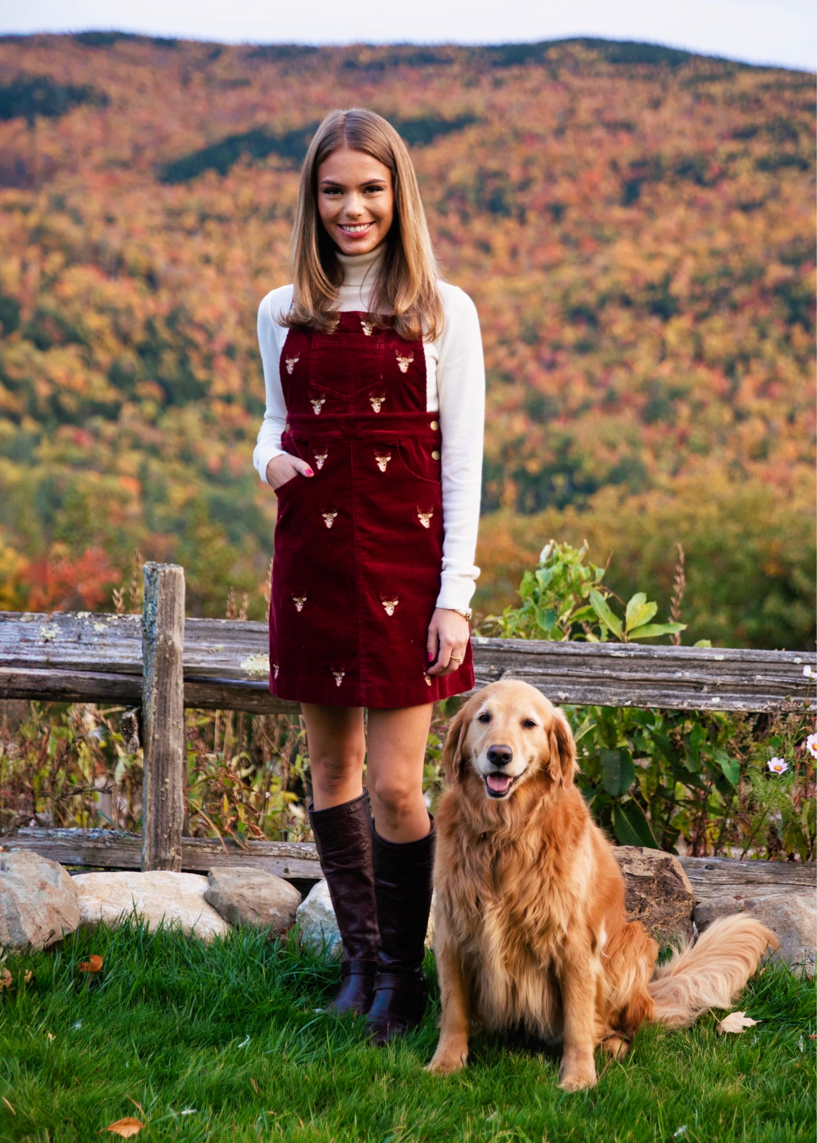 Rustic Stag Jumper Dress – Kiel James Patrick