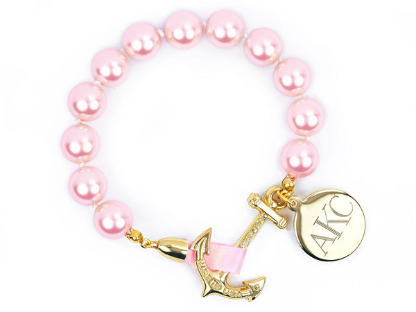 KJP Pink Oyster Engravable Mother's Day Pearl Bracelet – Kiel James Patrick