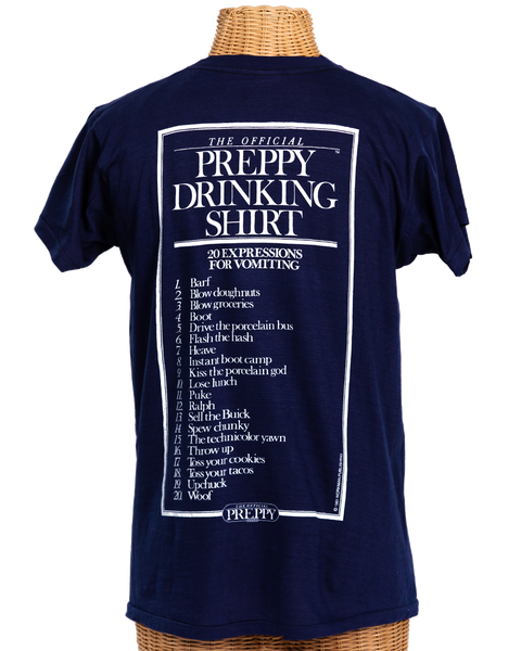 Vintage: Preppy Drinking 1981 Tee – Kiel James Patrick